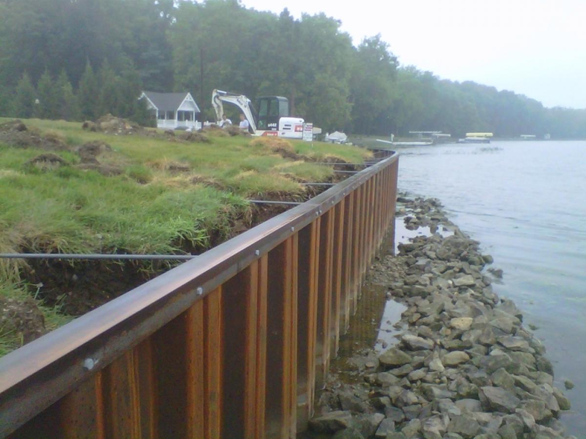 Seawalls - Deatons Waterfront Services