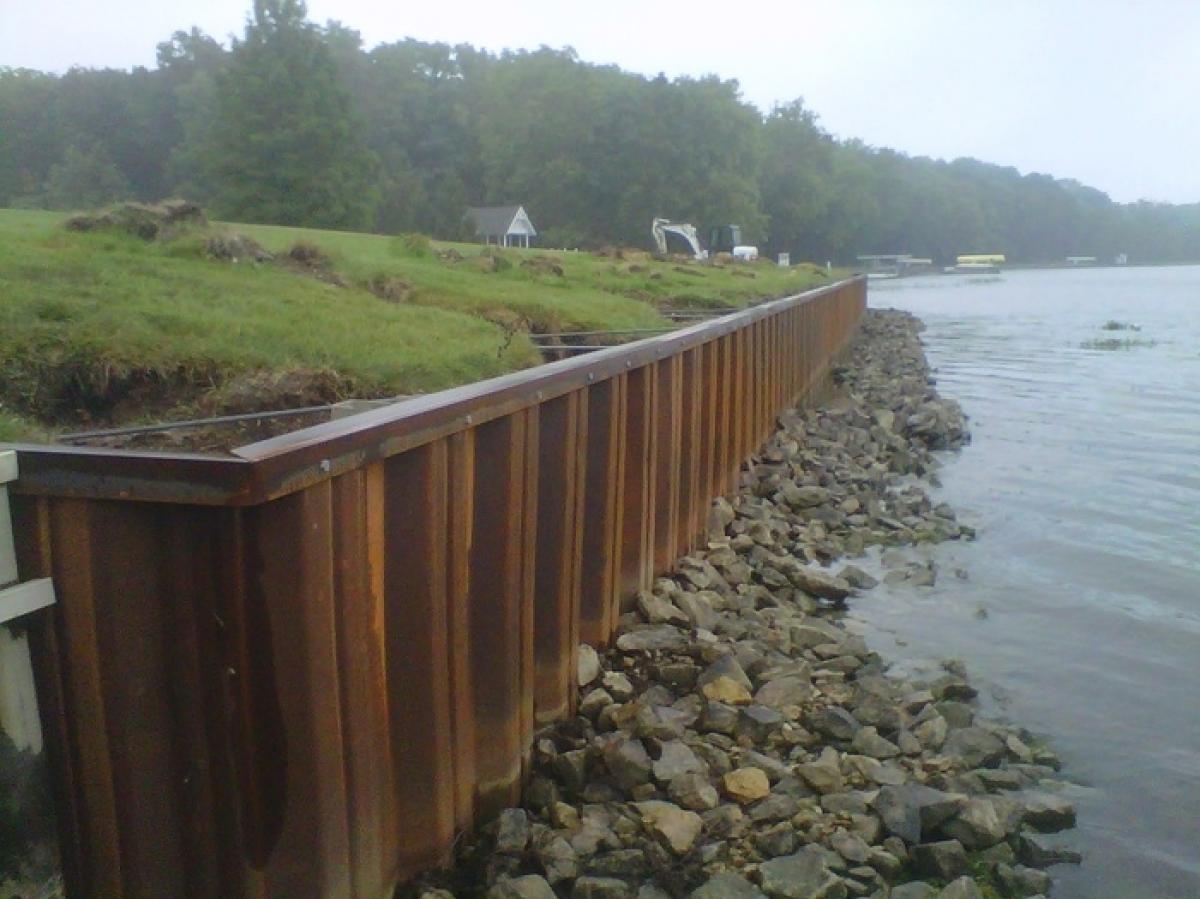 Seawalls - Deatons Waterfront Services